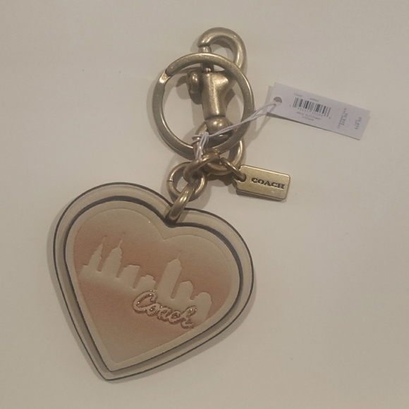 Coach | Accessories | Coach Bag Charm With Key Ring | Poshmark